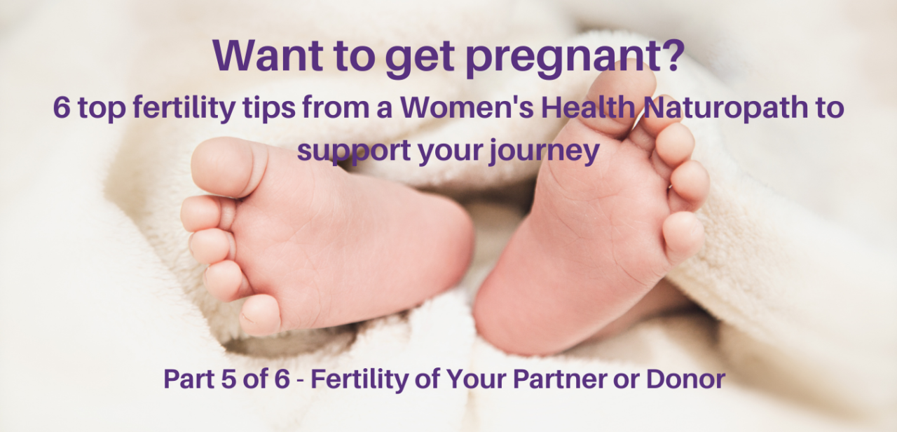 Fertility Support Part 5 – Fertility of your Partner or Donor | The ...